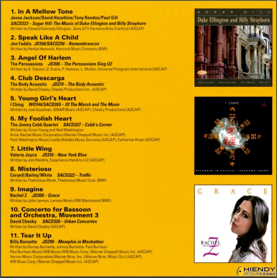 Chesky - The Ultimate Demonstration Disc Volume 2 SACD ( > ,
